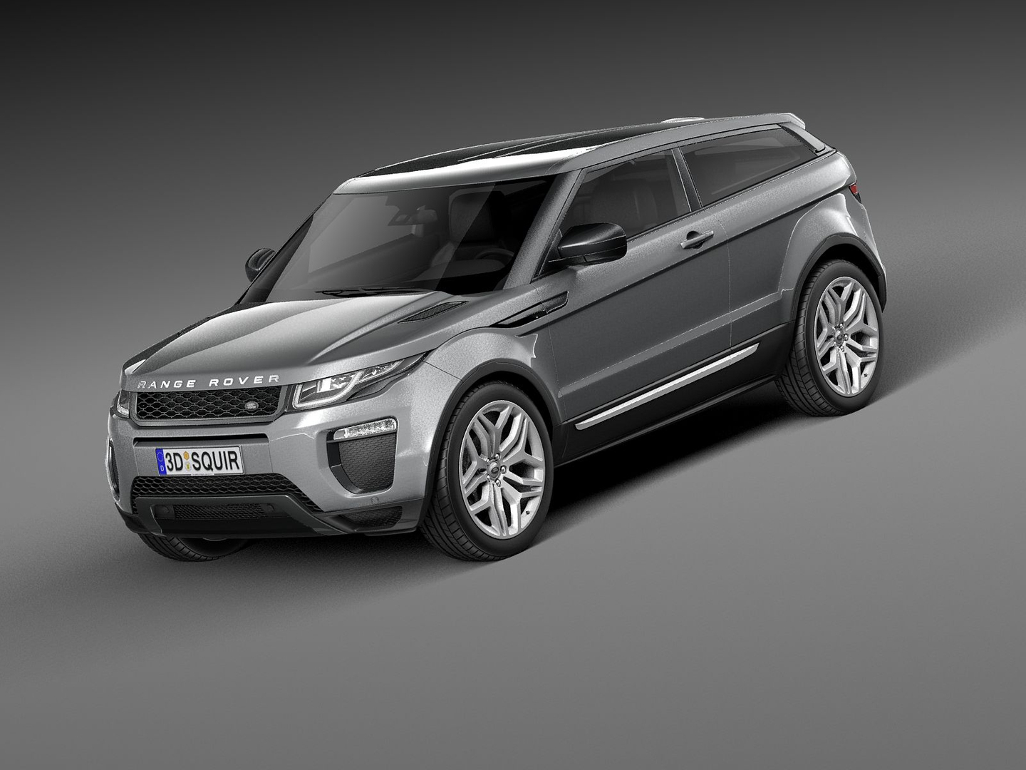 3d 2016 3-door Range Model