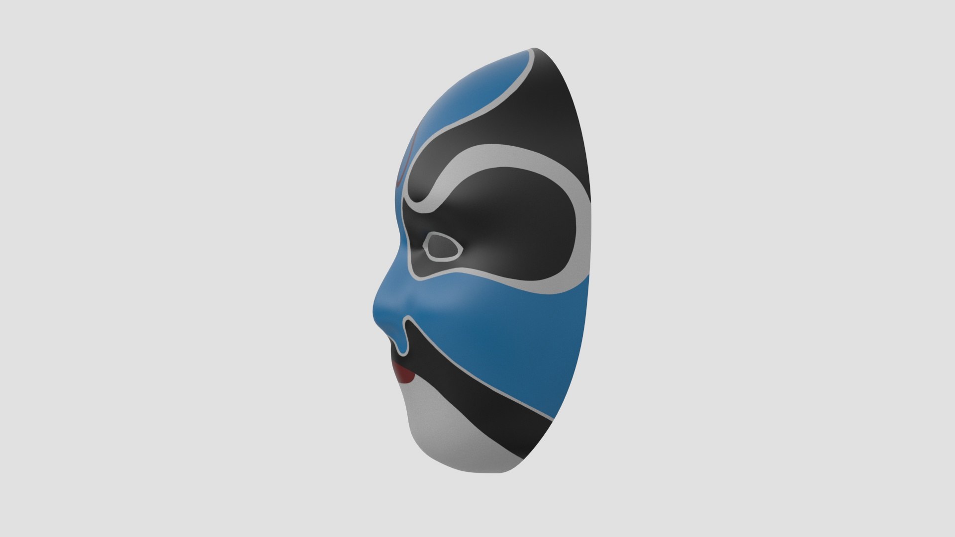 Chinese Style Face Mask Model - TurboSquid 1692083