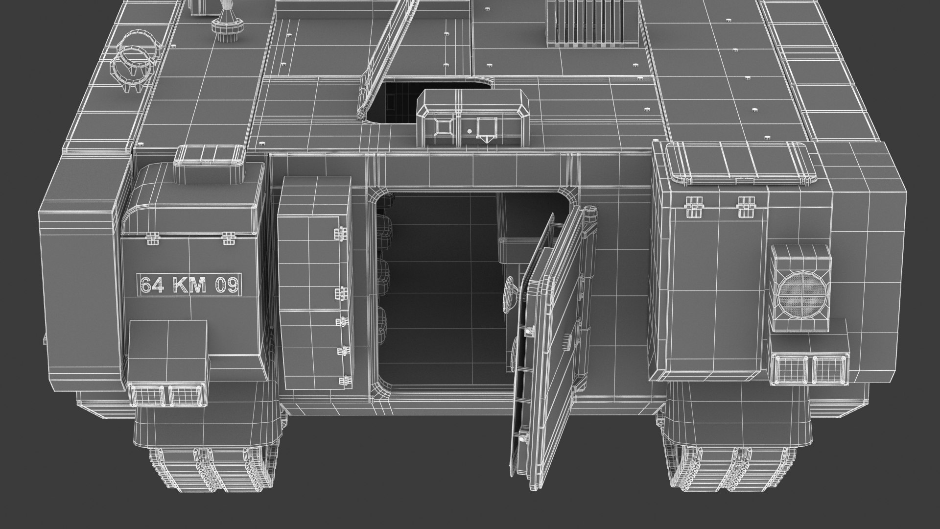 3D Ares Armoured Vehicle - TurboSquid 1921297