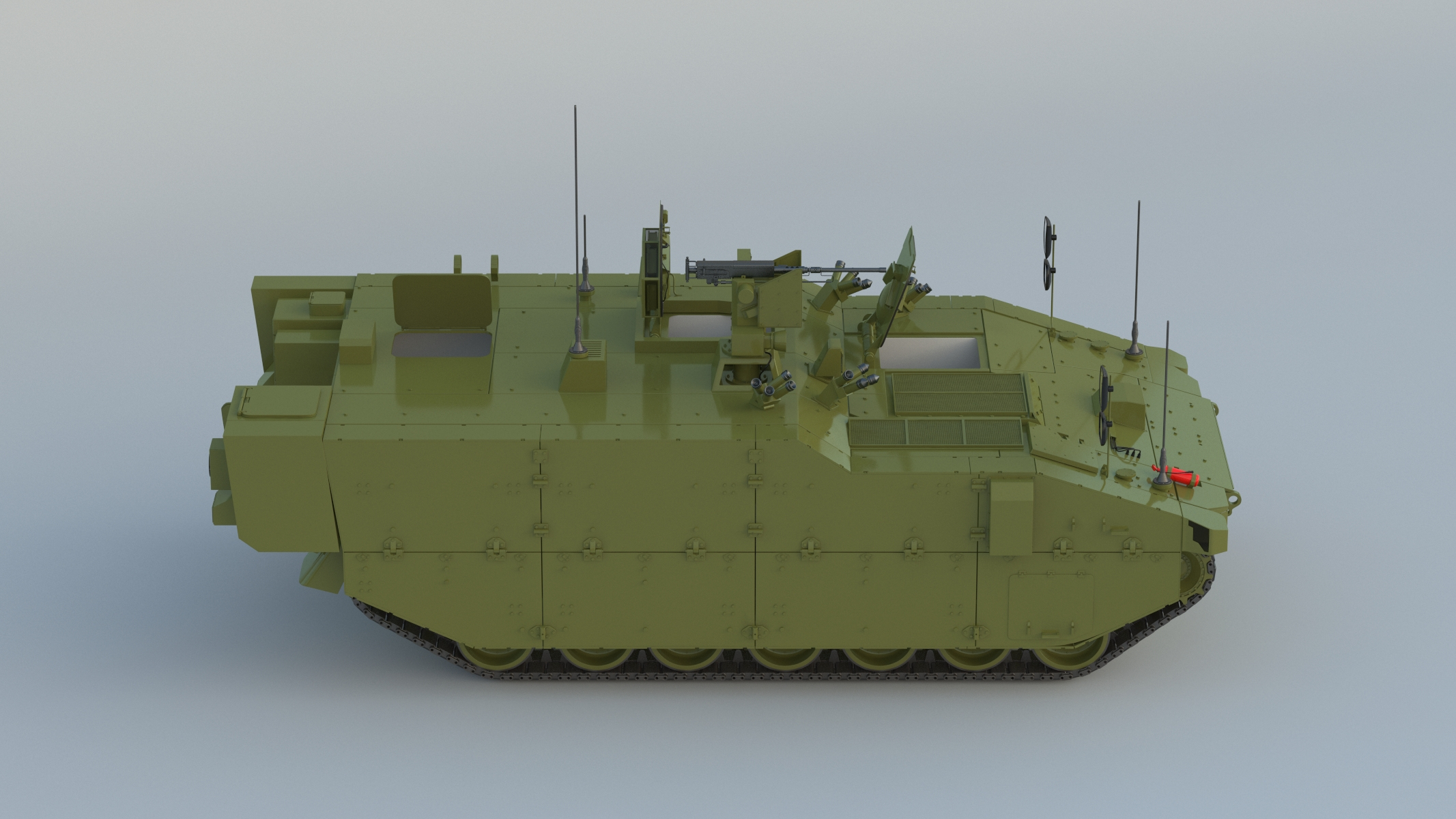 3D Ares Armoured Vehicle - TurboSquid 1921297