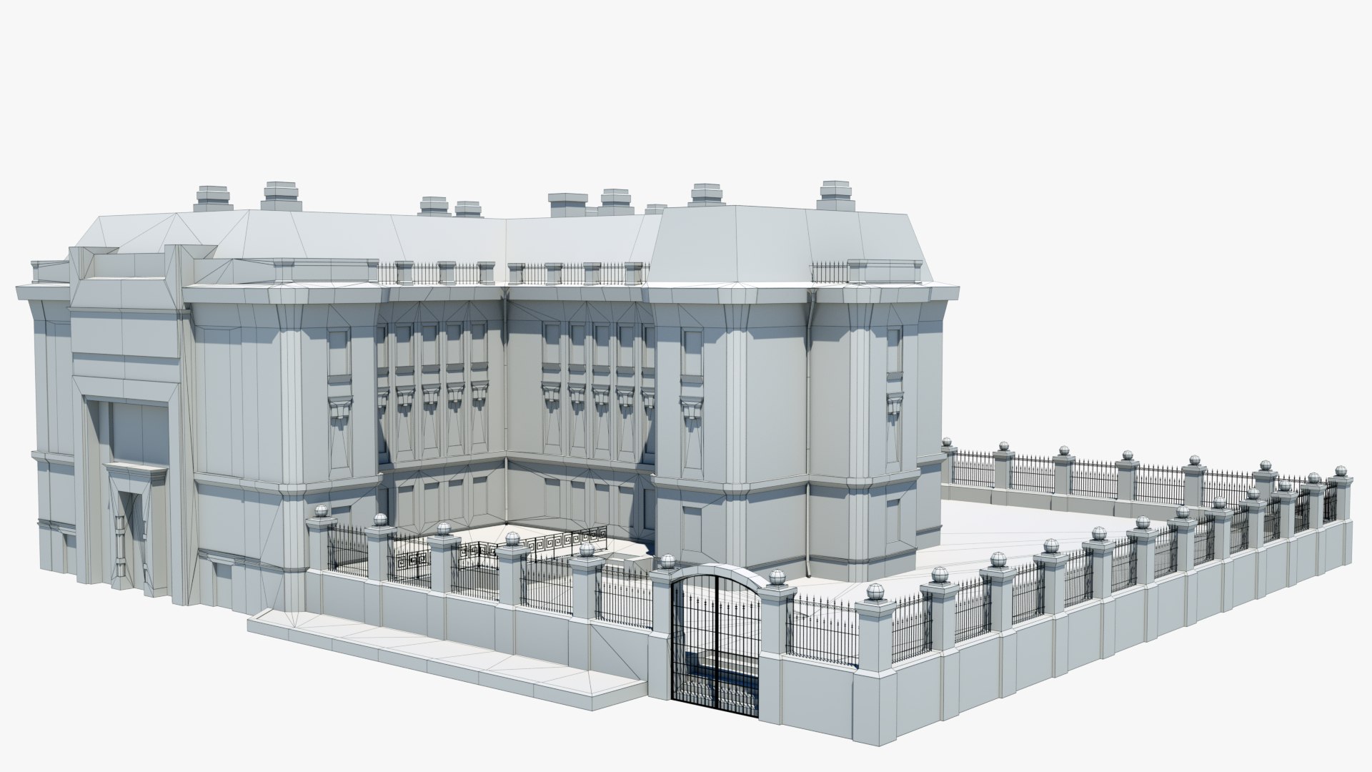 Max Classical Architecture Building