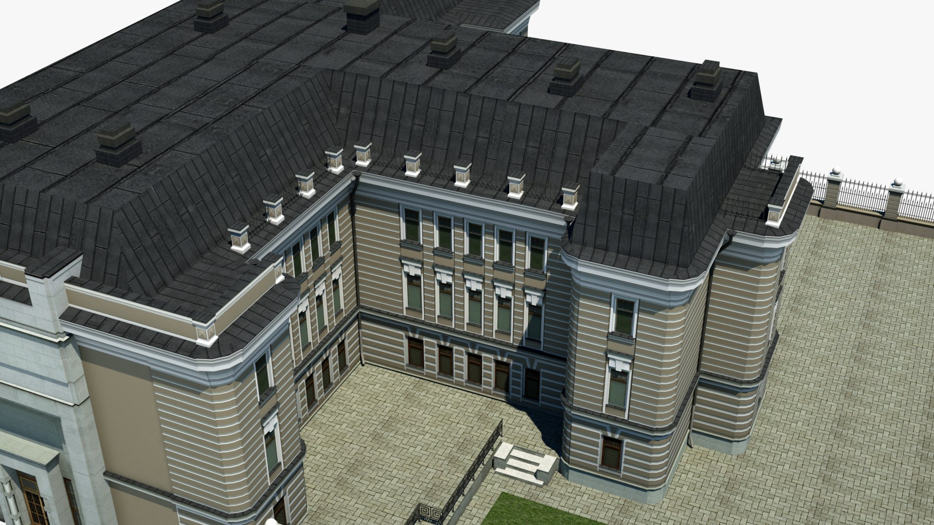 Max Classical Architecture Building