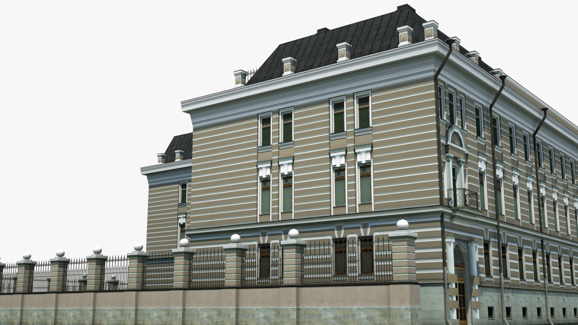 Max Classical Architecture Building