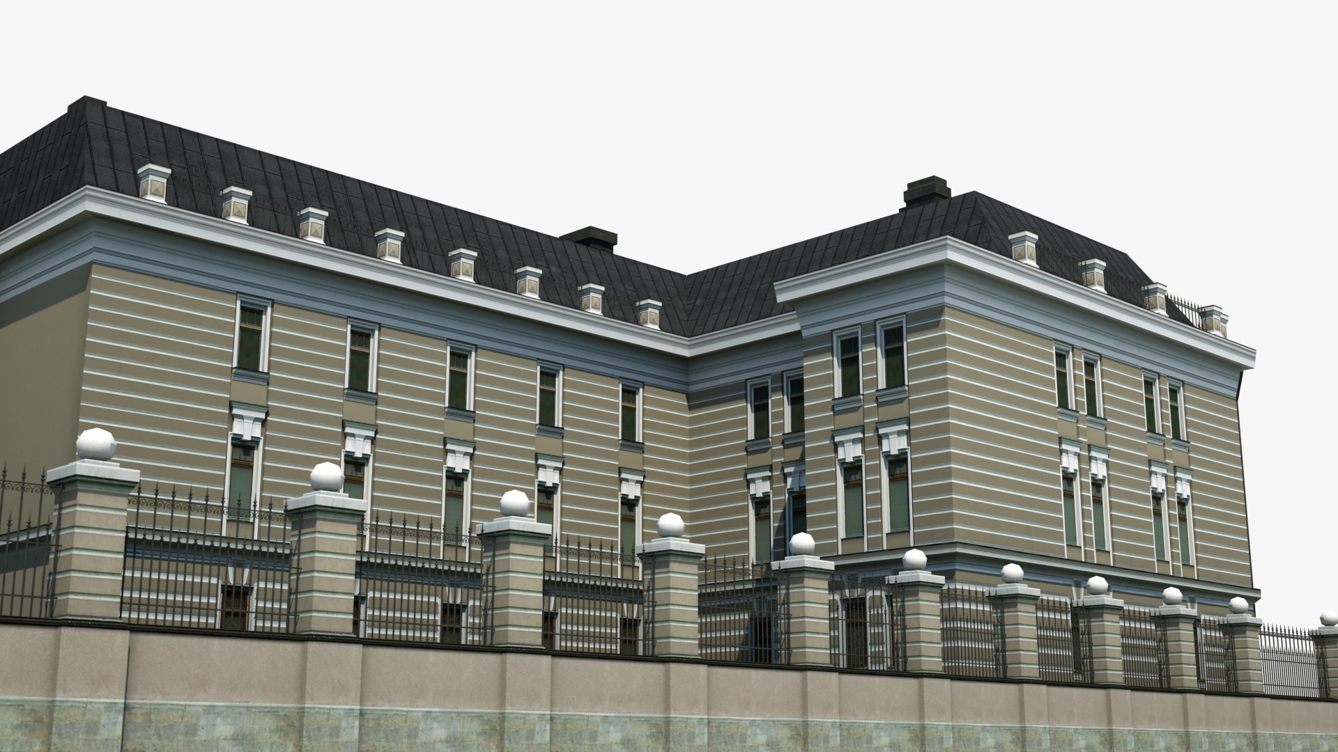 Max Classical Architecture Building