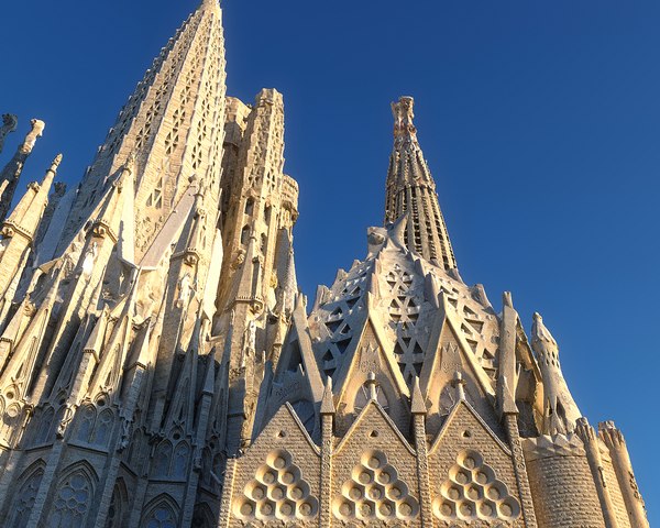 サグラダファミリア3Dモデル - TurboSquid 1854827