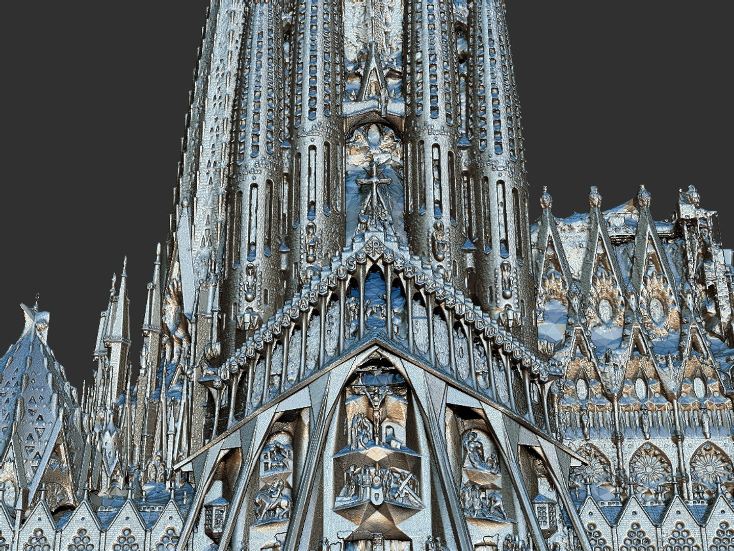 Sagrada Familia model - TurboSquid 1854827