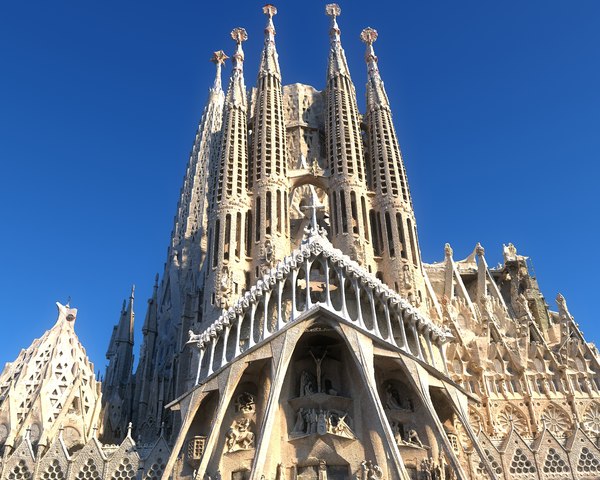 Sagrada Familia model - TurboSquid 1854827