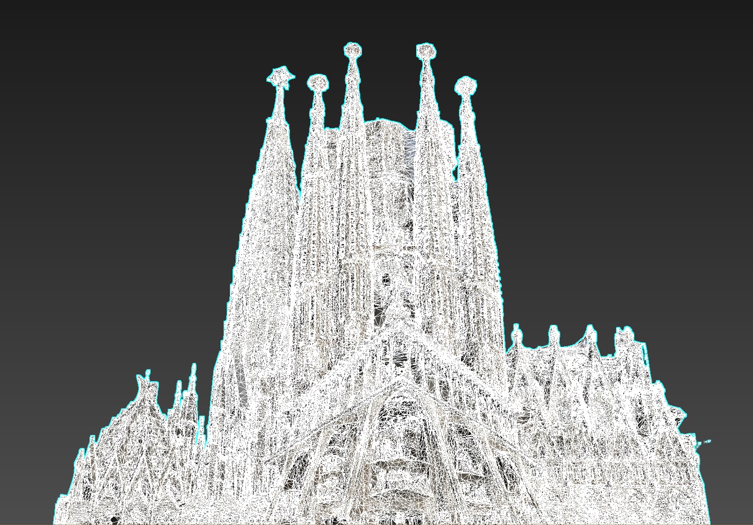Sagrada Familia model - TurboSquid 1854827
