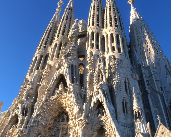 サグラダファミリア3Dモデル - TurboSquid 1854827