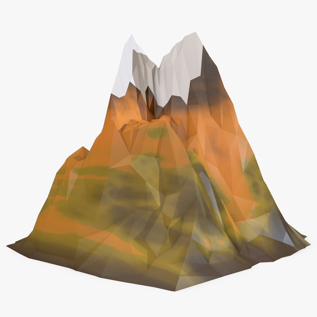 3d Mountain Model