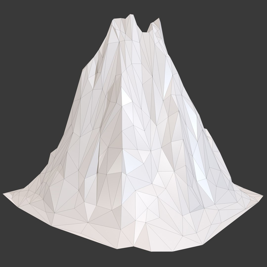 3d Mountain Model