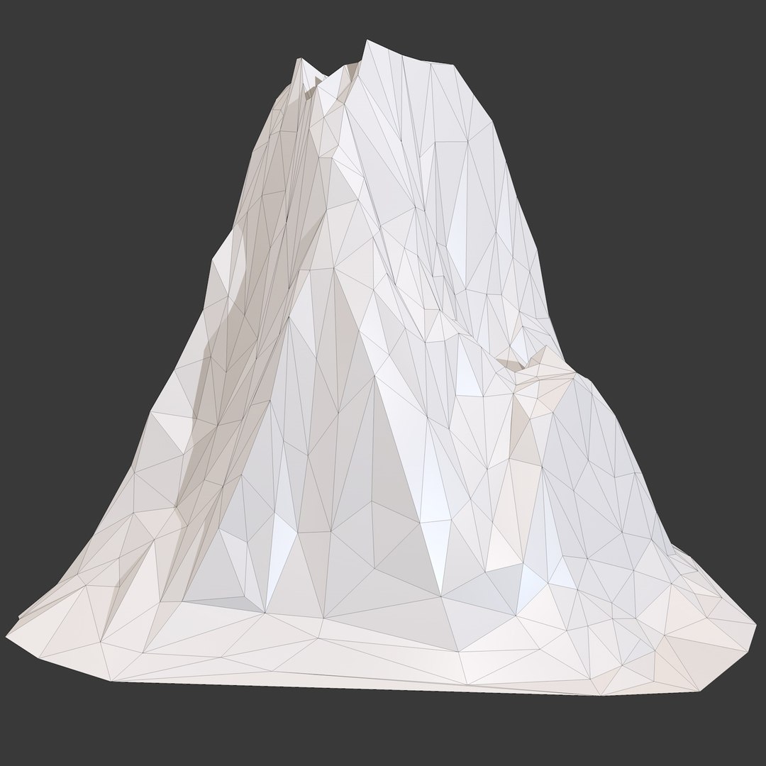 3d Mountain Model