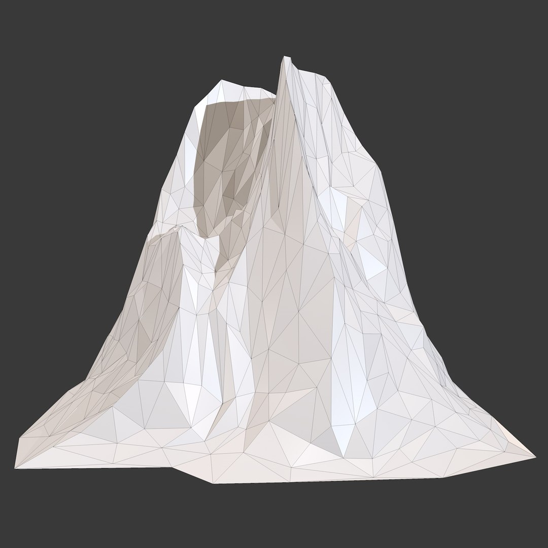 3d Mountain Model