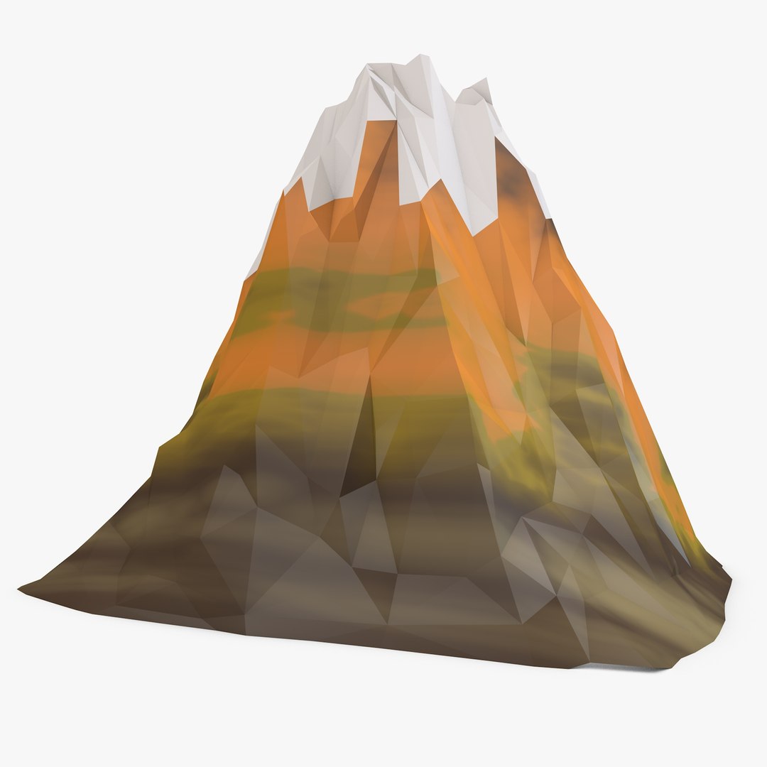 3d Mountain Model