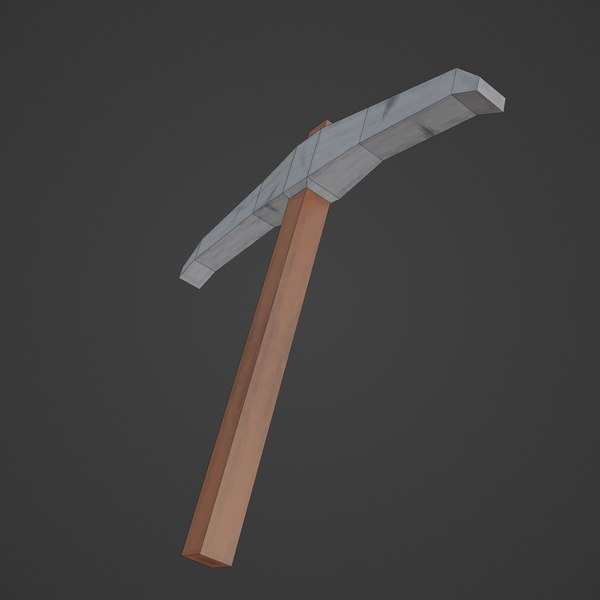 3D Level UP Fantasy low poly pickaxe - TurboSquid 1988413