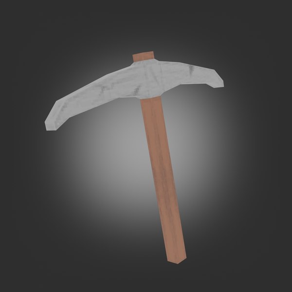 3D Level UP Fantasy low poly pickaxe - TurboSquid 1988413