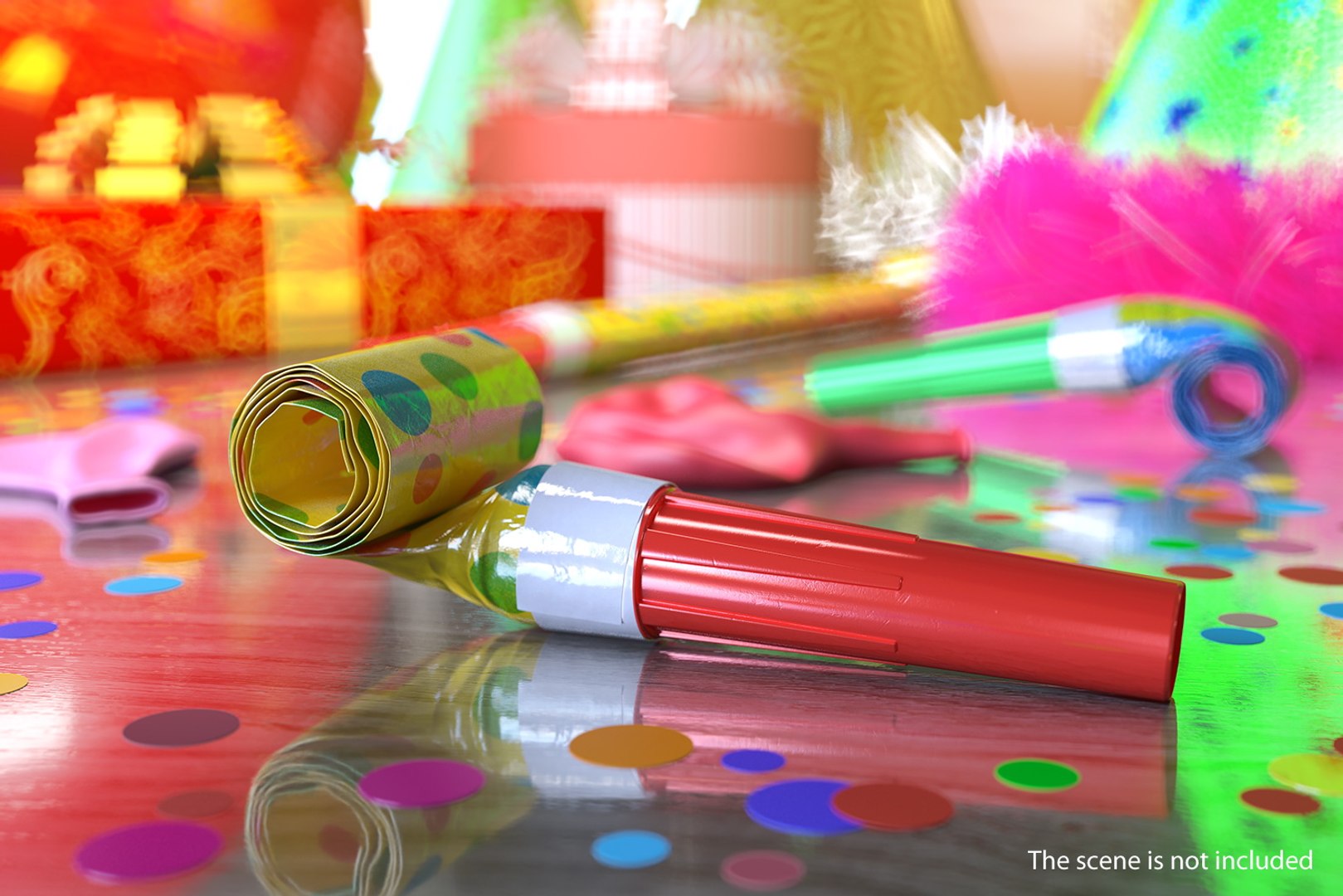 3D model party whistle - TurboSquid 1388238