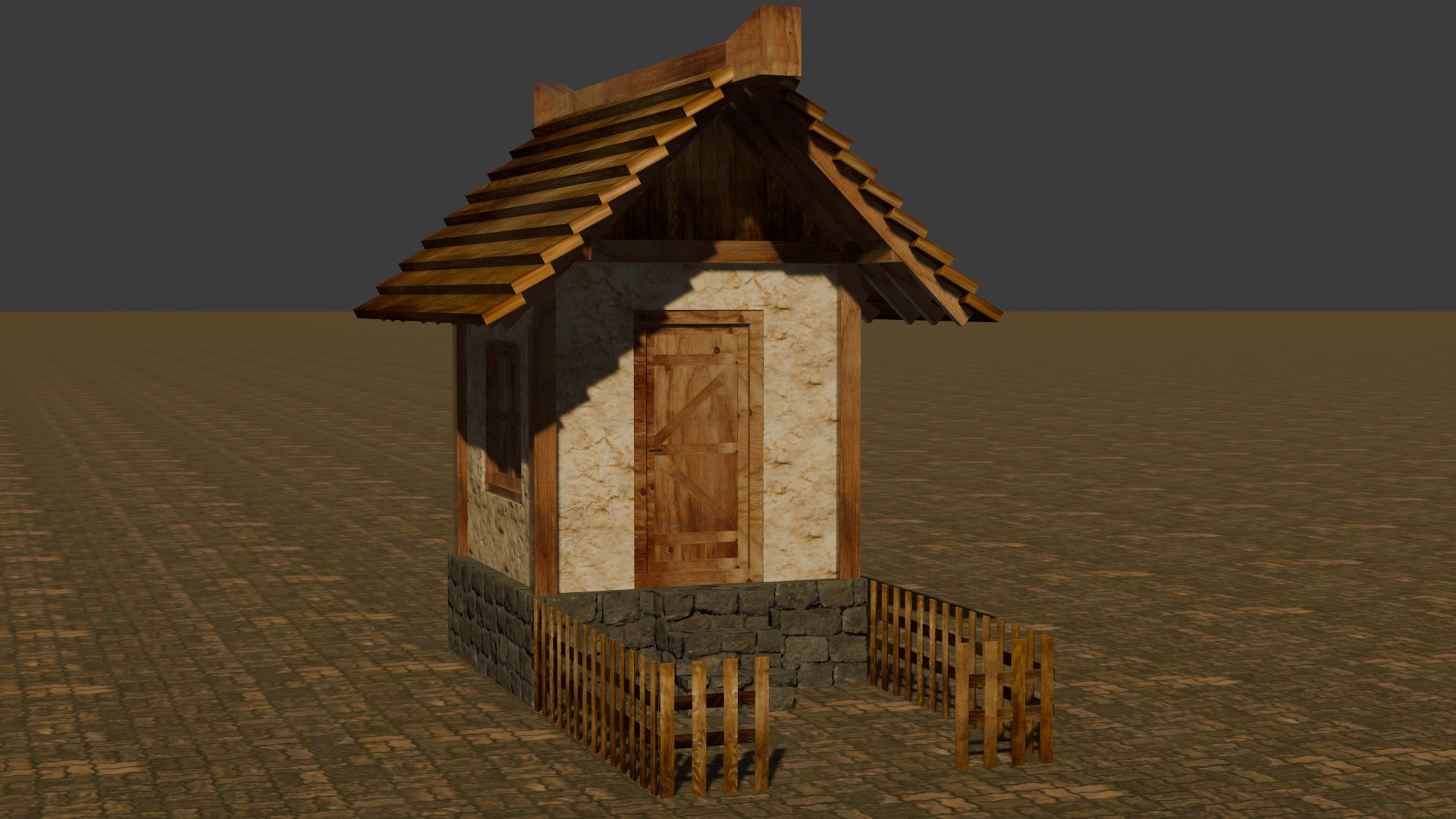Medieval House Model - TurboSquid 2179245