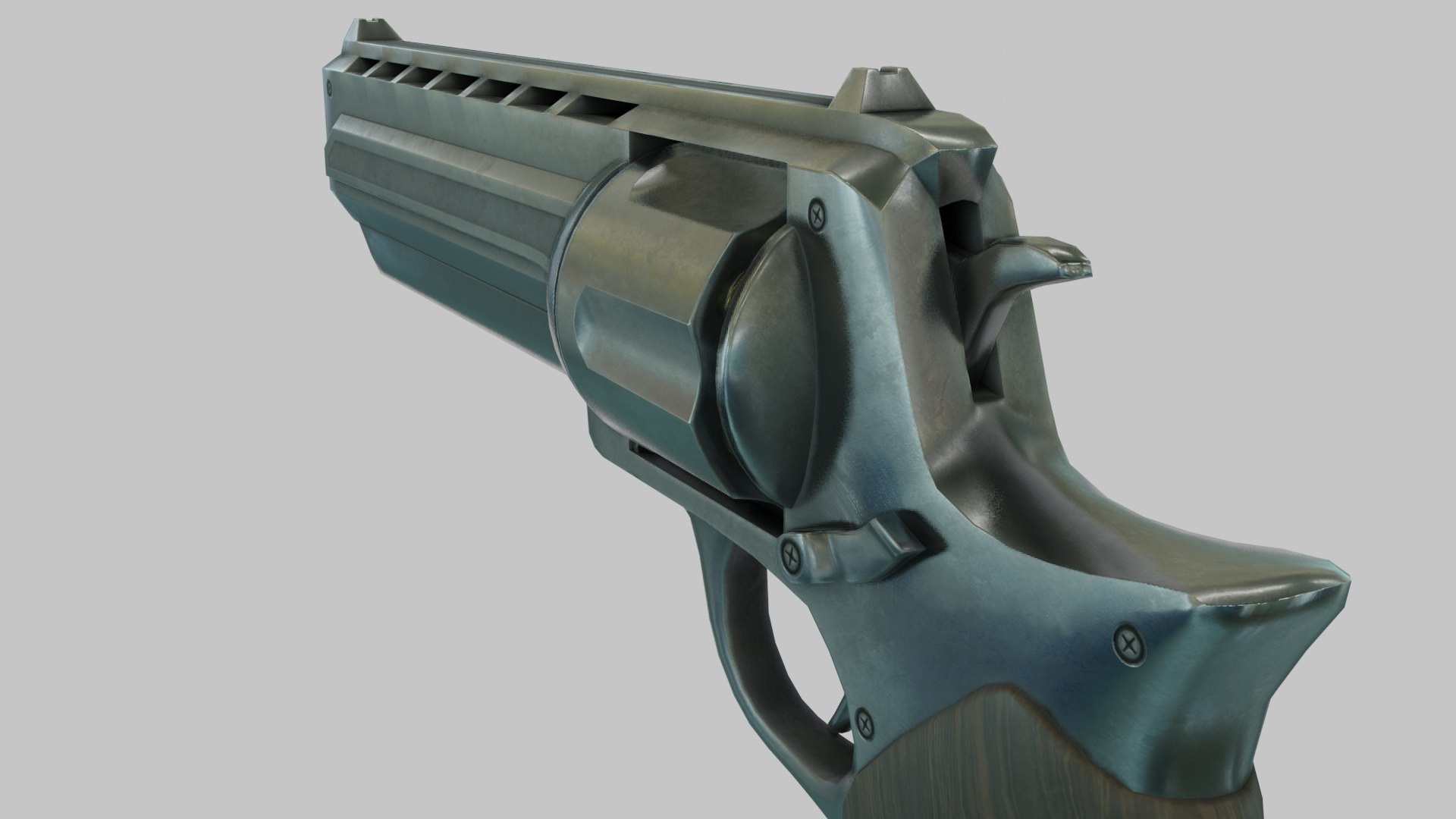 Revolver skin pbr materials model - TurboSquid 1496563