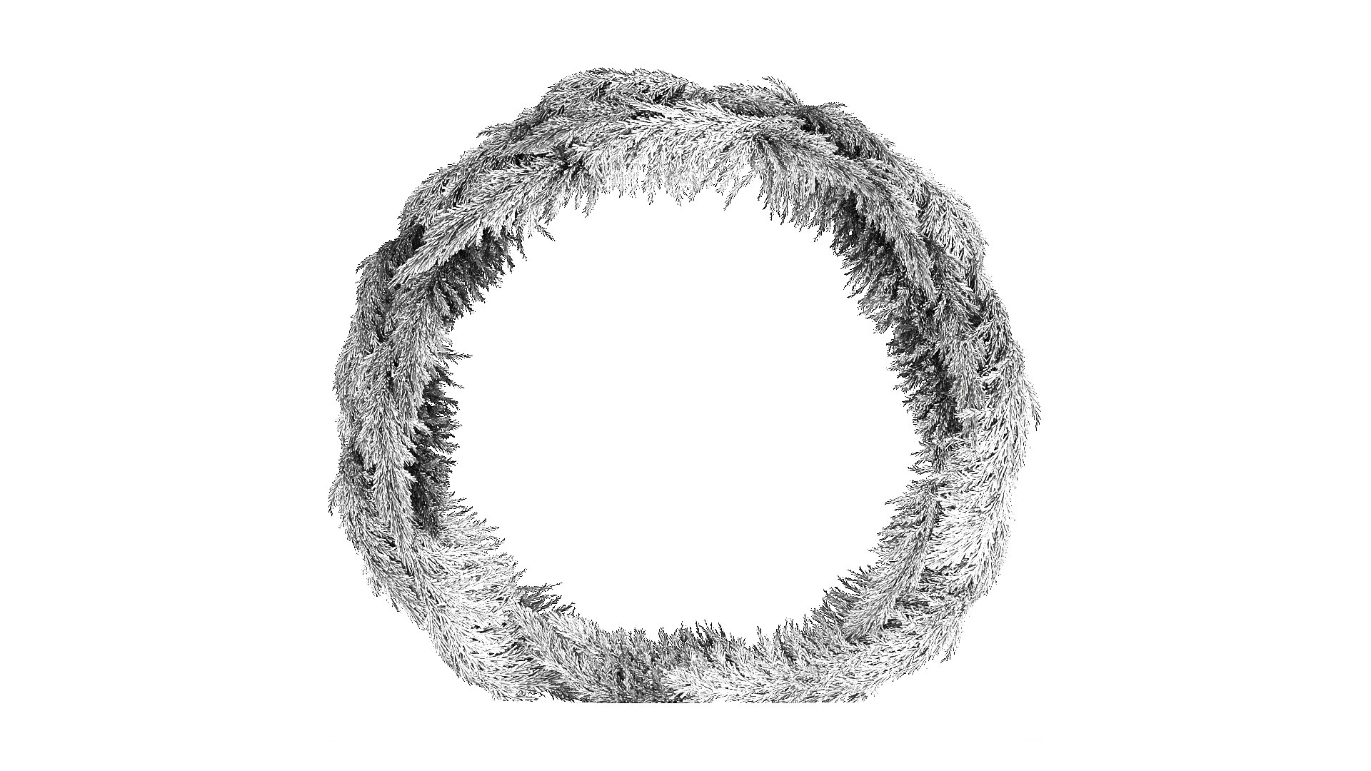 Wedding Arch Made Of Dry Reeds For Decor 1063 3D - TurboSquid 1812666