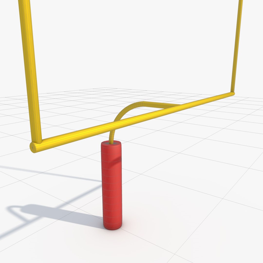 Official Football Goalpost Posts 3d 3ds