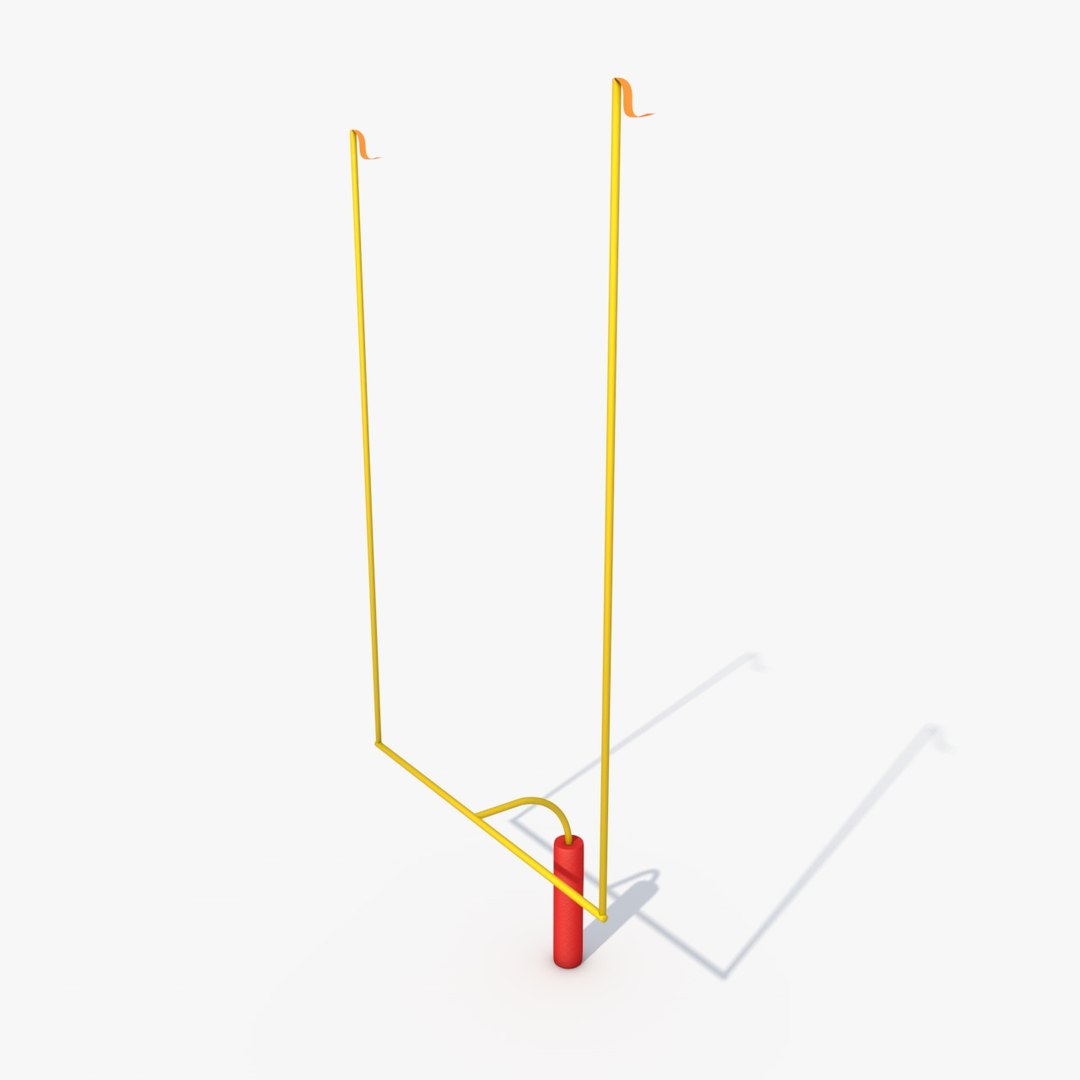 Official Football Goalpost Posts 3d 3ds
