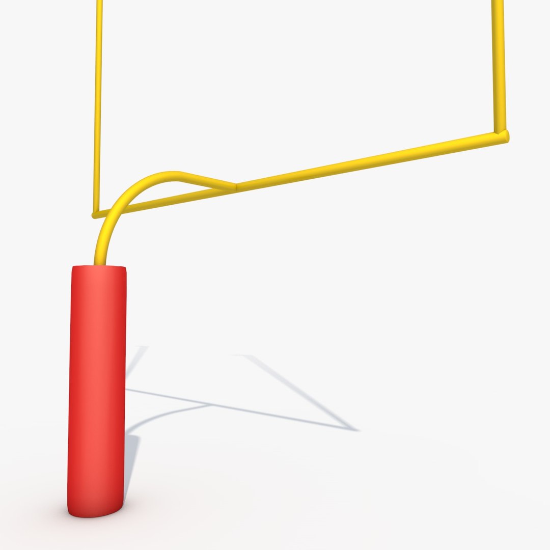 Official Football Goalpost Posts 3d 3ds