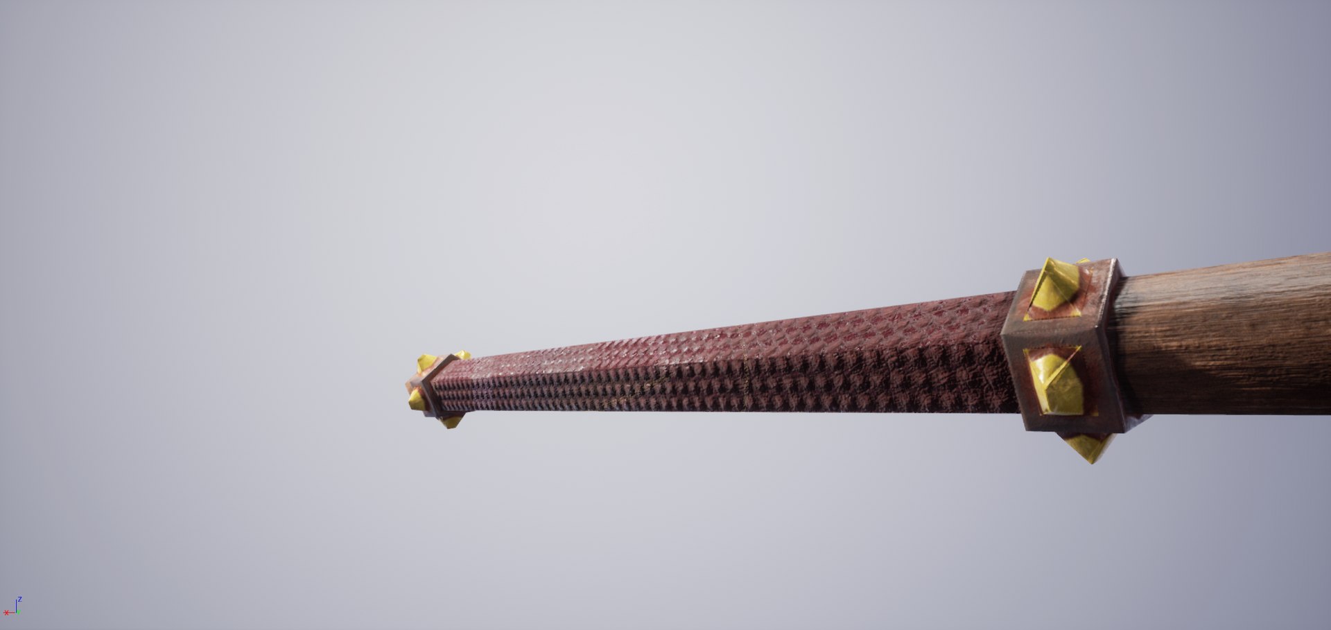 Fantasy medieval spiked club 3D model - TurboSquid 1493996