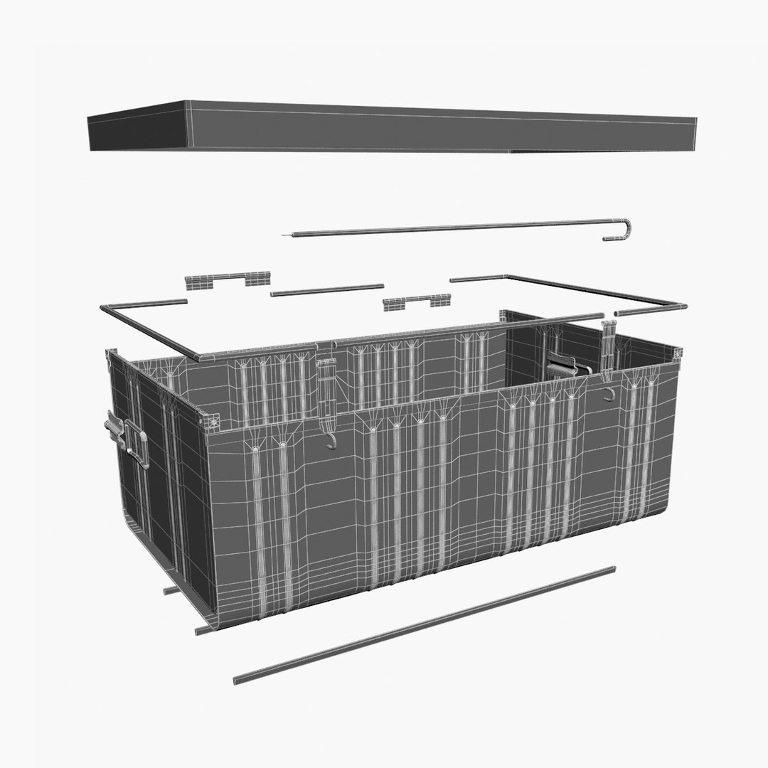 3D Trunk - TurboSquid 1174600