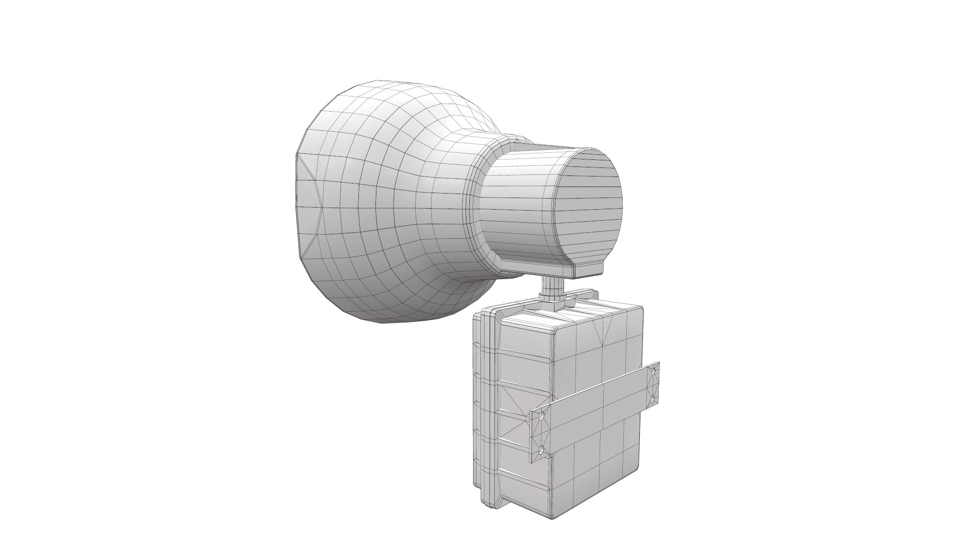 3D Fire Alarm Siren - TurboSquid 1924656