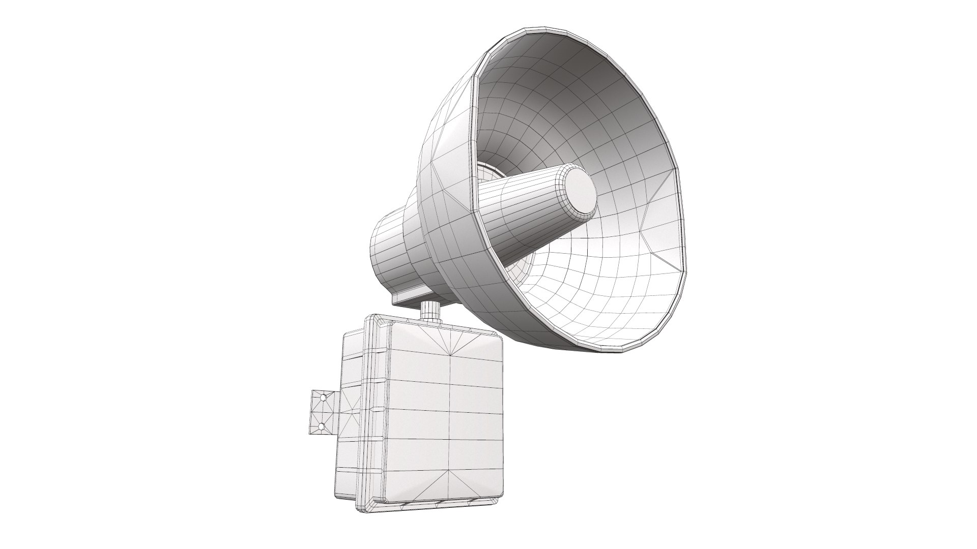 3D Fire Alarm Siren - TurboSquid 1924656