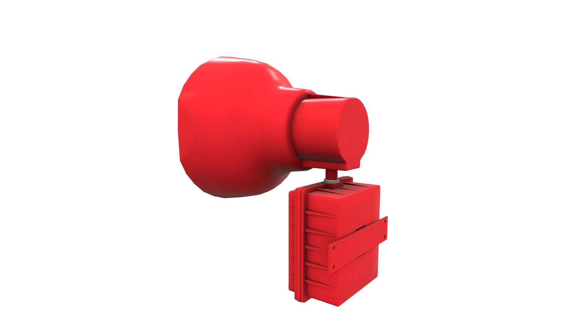 3D Fire Alarm Siren - TurboSquid 1924656