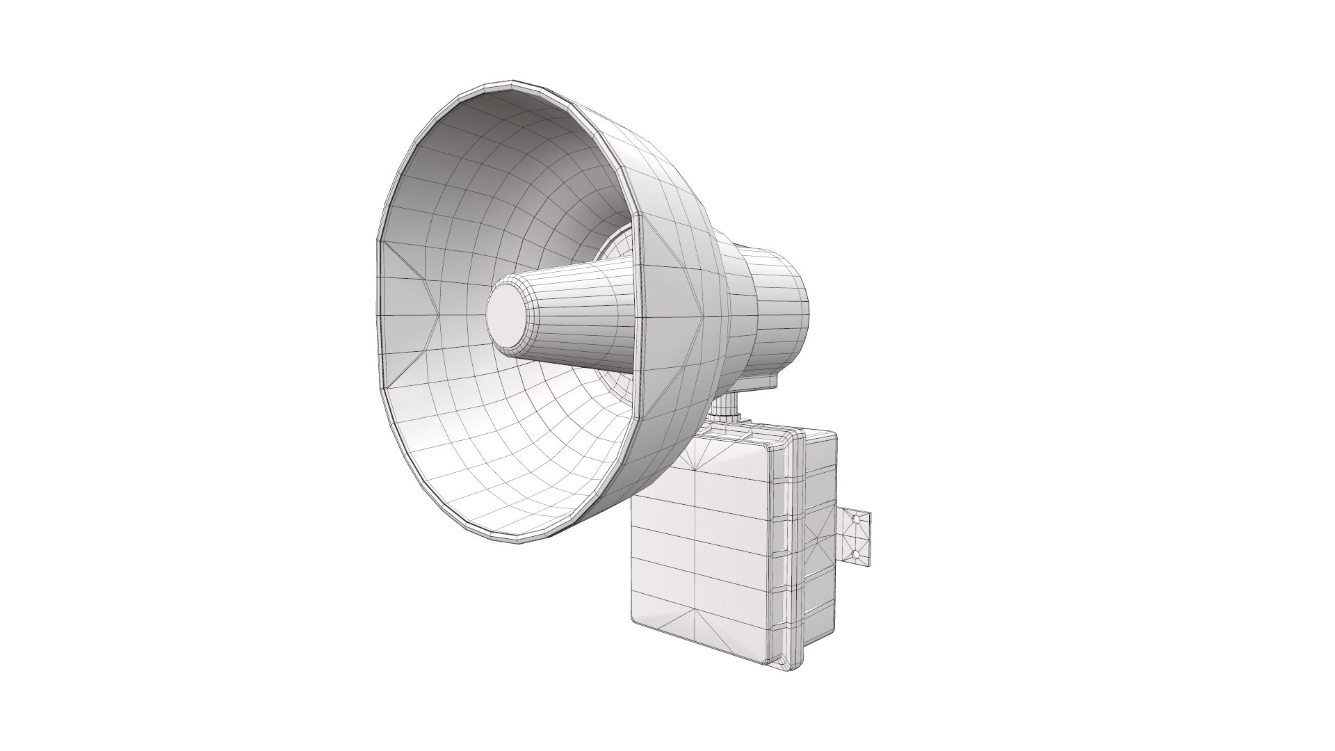 3D Fire Alarm Siren - TurboSquid 1924656