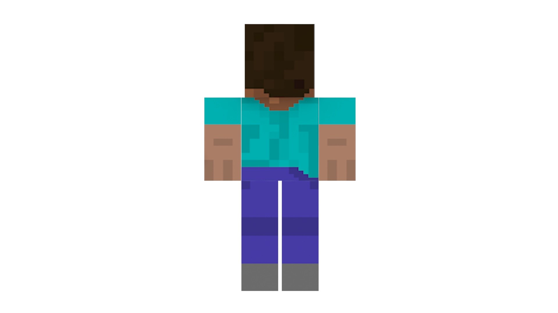 3D Minecraft Steve Model - TurboSquid 2376650