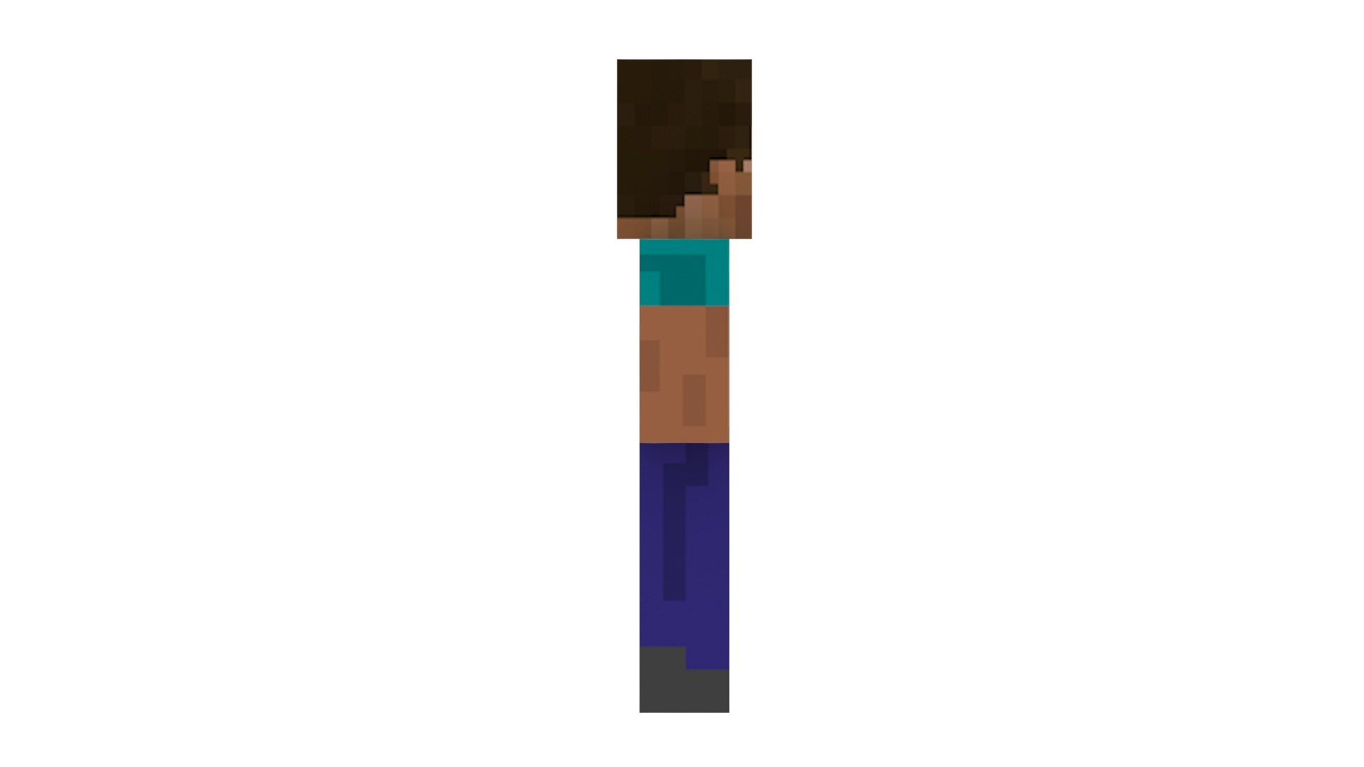 3D Minecraft Steve Model - TurboSquid 2376650