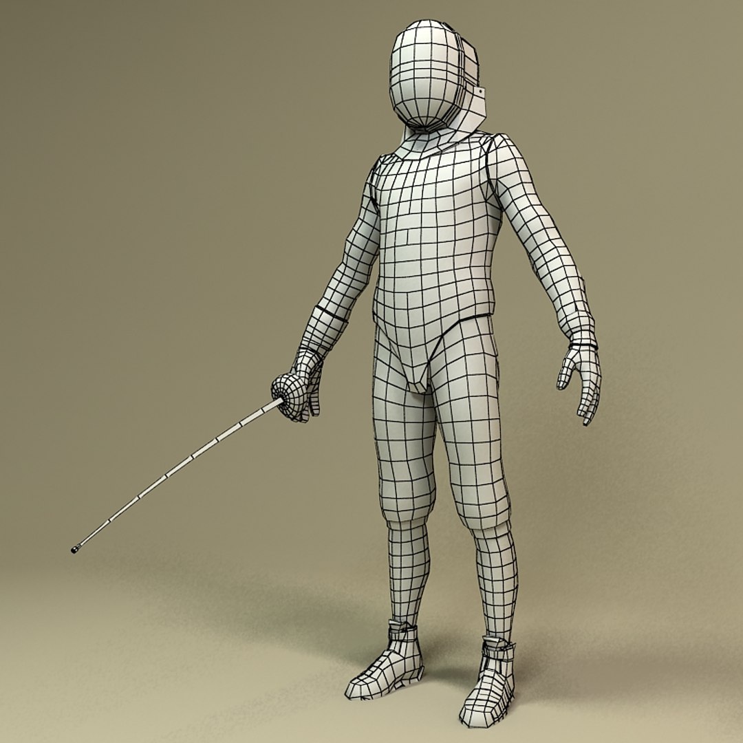 Equipped Fencer 3d 3ds