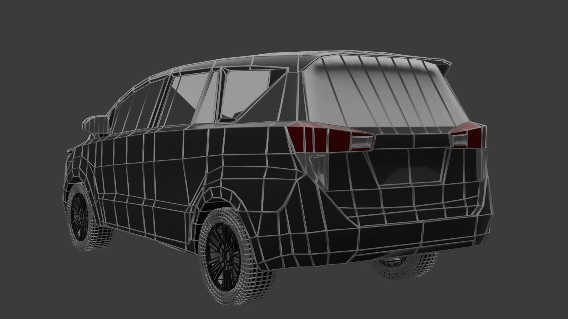 Toyota Kijang Innova 2016 Low Poly 3D Model - TurboSquid 2354810