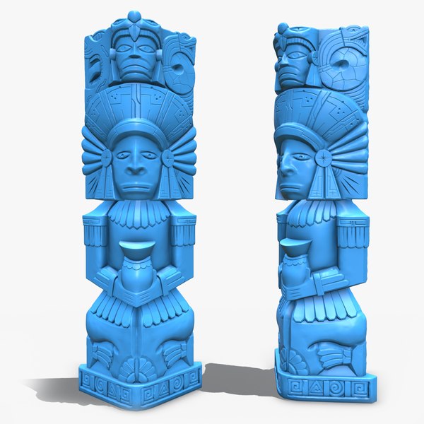 modelo 3d Estatua curandero azteca HP - TurboSquid 2216408