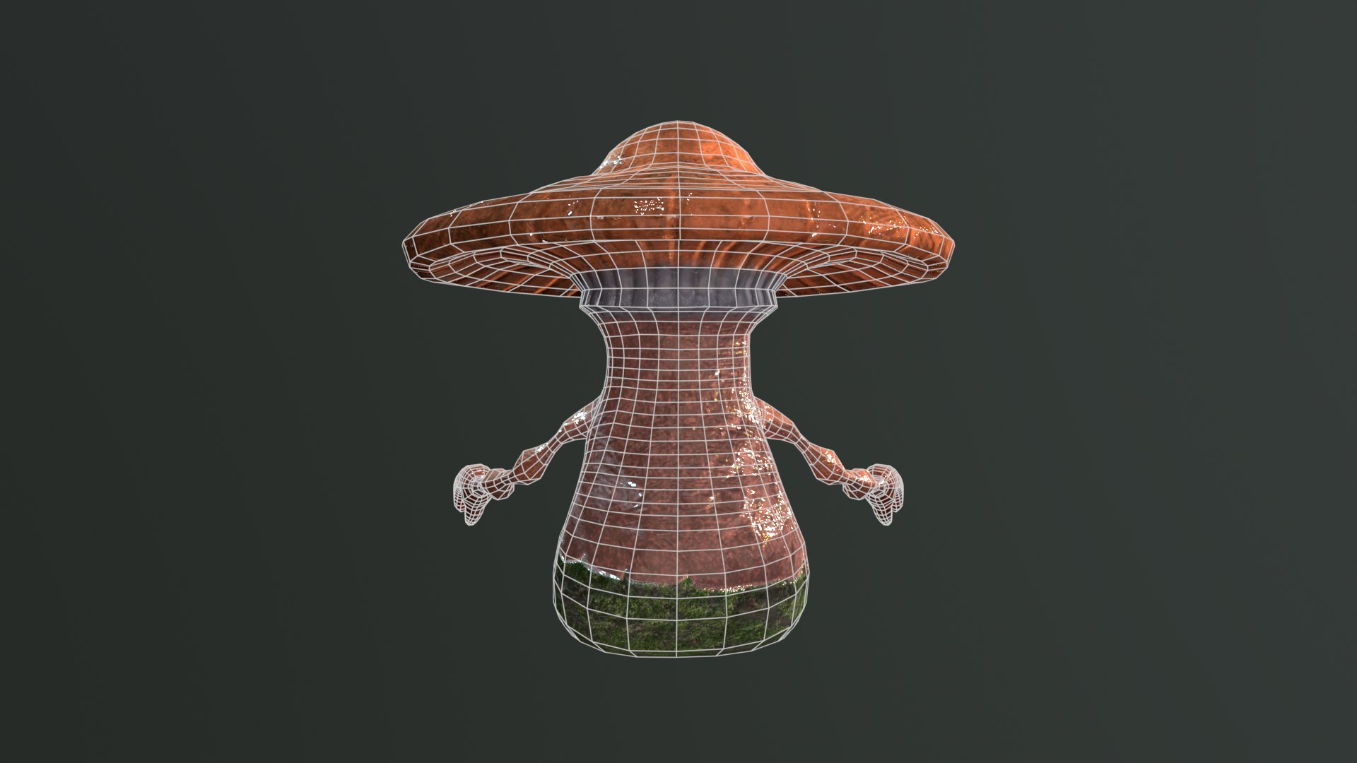 3D Game Ready Fungus Creature Model - TurboSquid 2216943