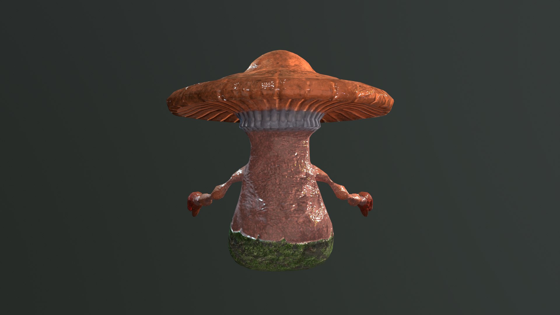 3D Game Ready Fungus Creature Model - TurboSquid 2216943