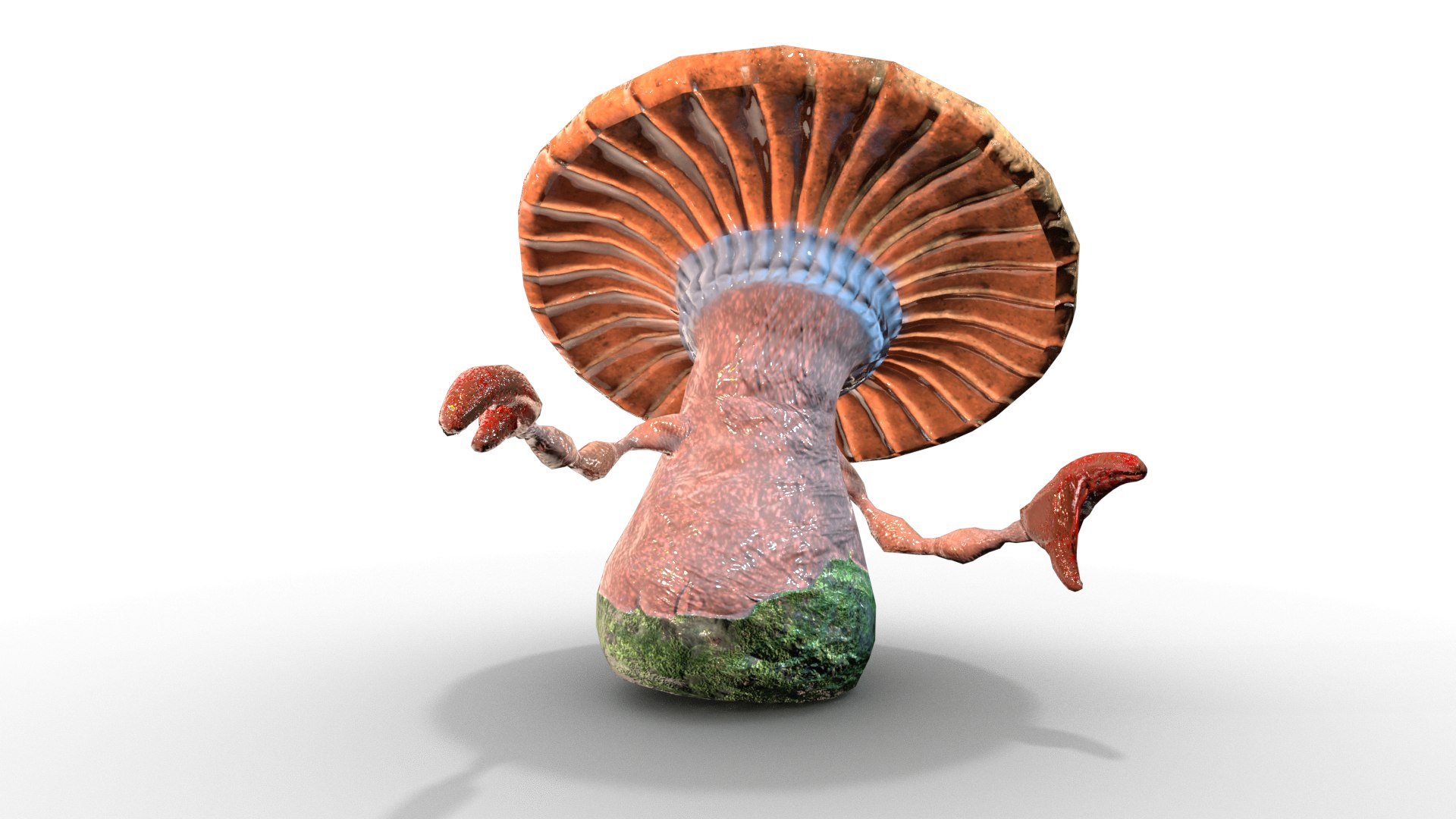 3D Game Ready Fungus Creature Model - TurboSquid 2216943