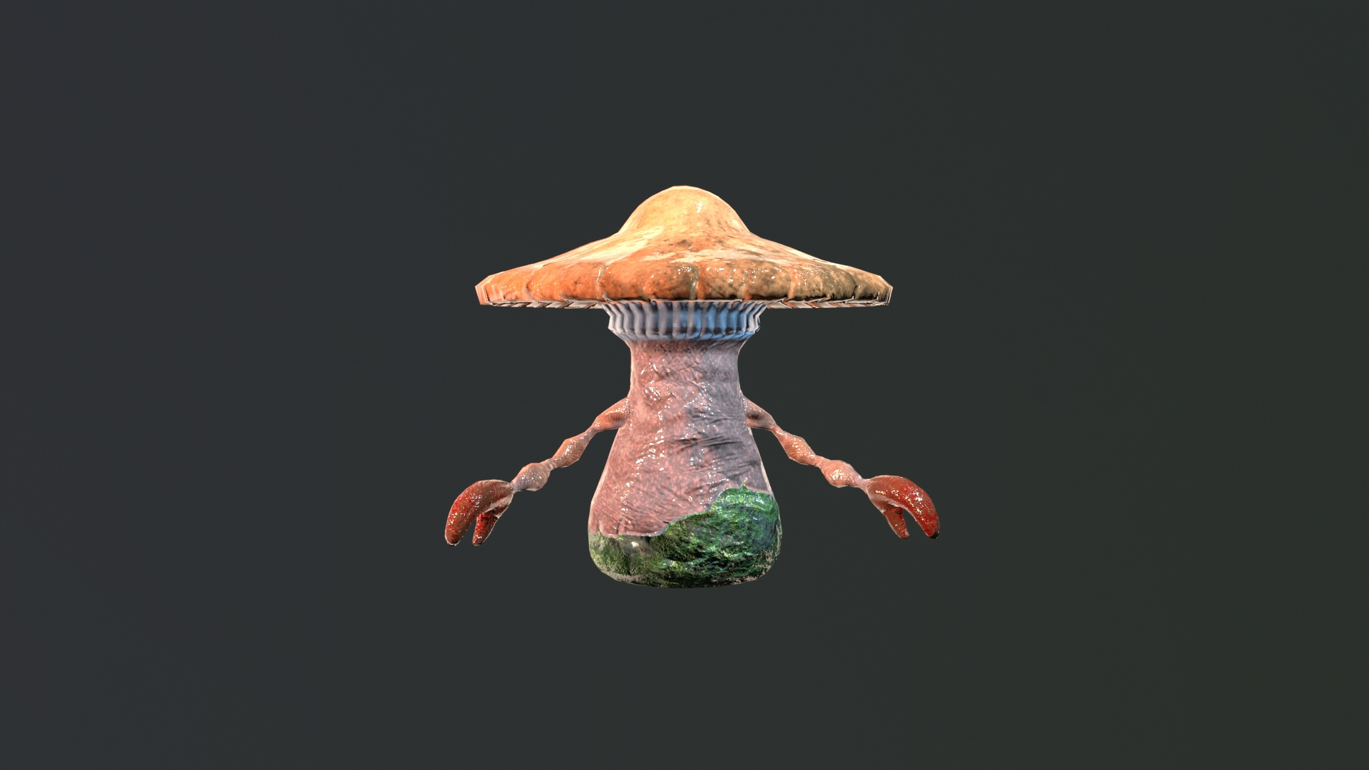 3D Game Ready Fungus Creature Model - TurboSquid 2216943