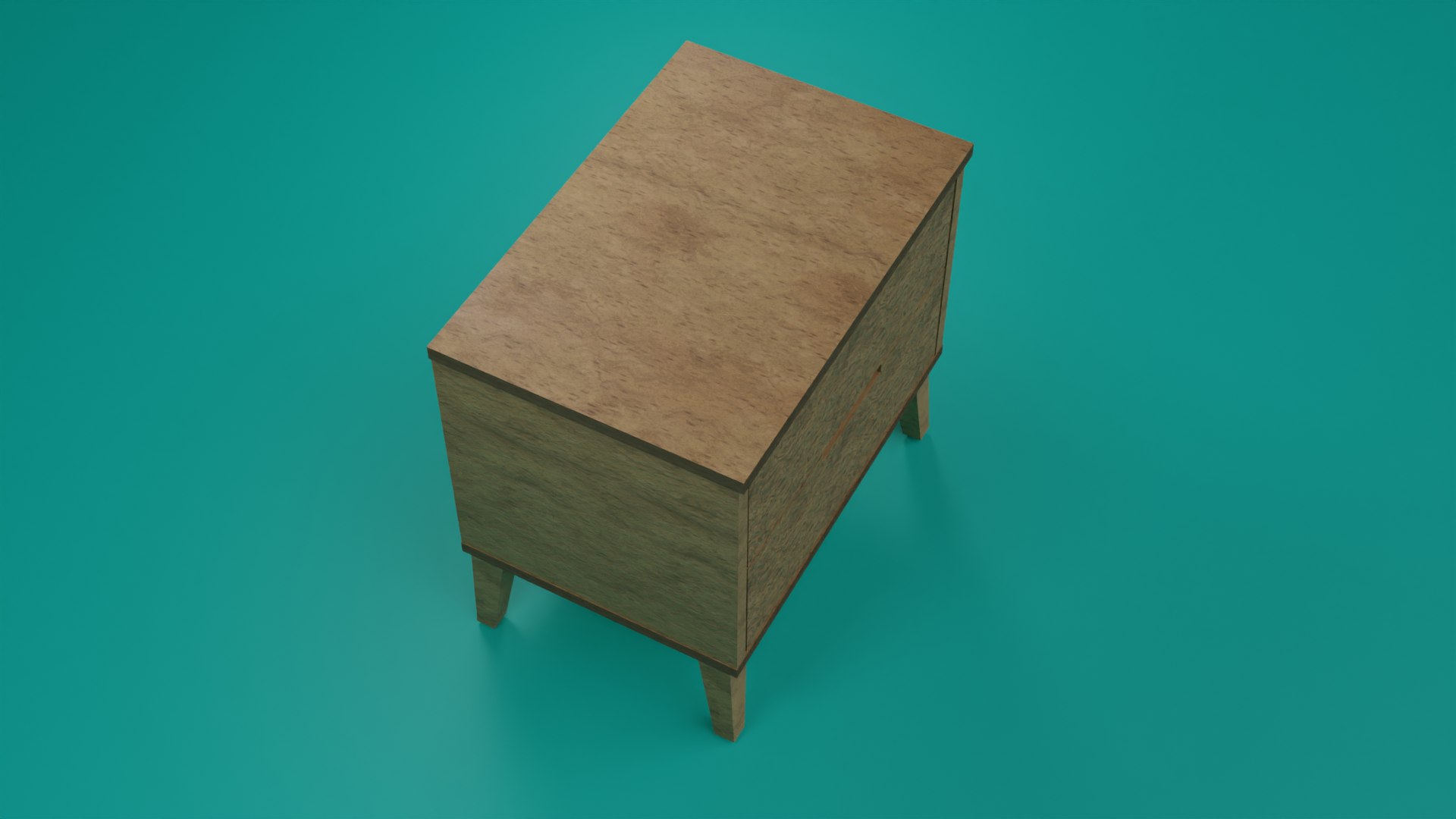 3D Nightstand Low-poly 3D Model Model - TurboSquid 2517989