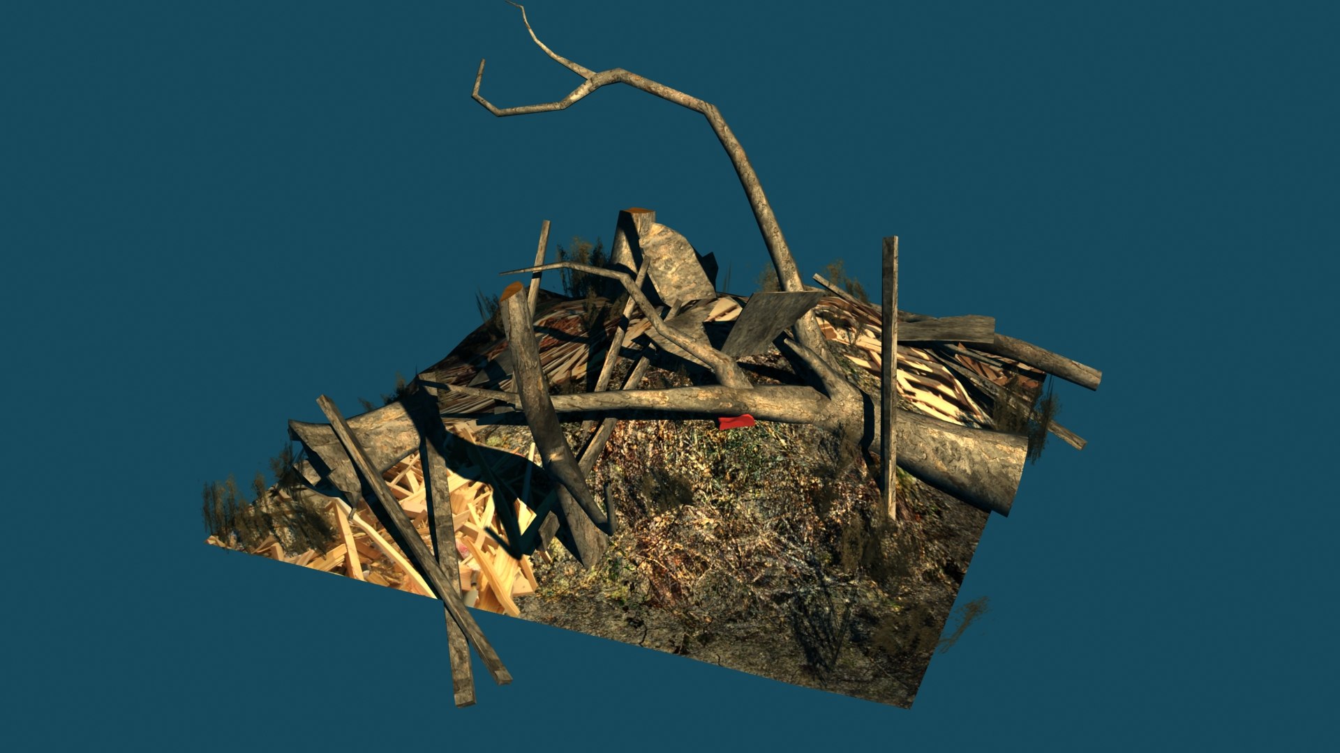 Free Max Mode Wooden Debris Wood