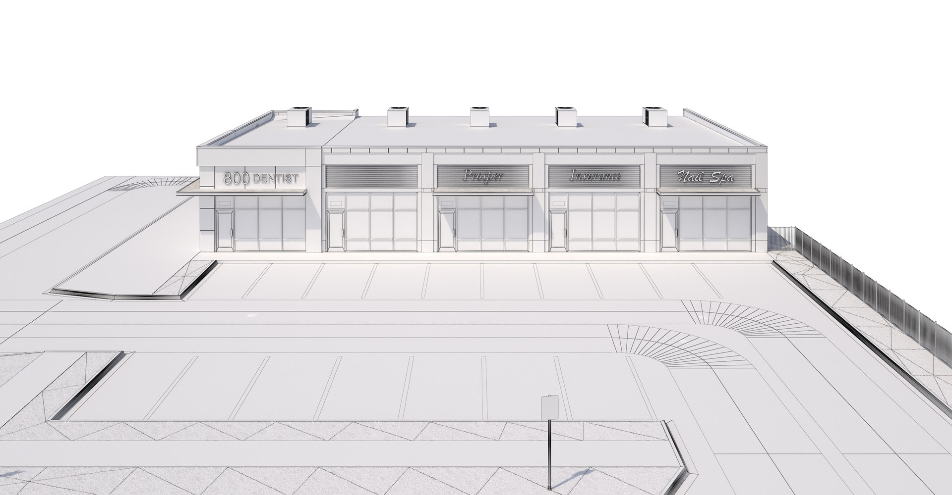 Retail Store 3D Model - TurboSquid 1666865