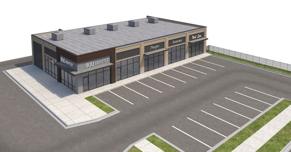 Retail store 3D model - TurboSquid 1666865