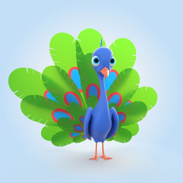 3D Peacock Models | TurboSquid
