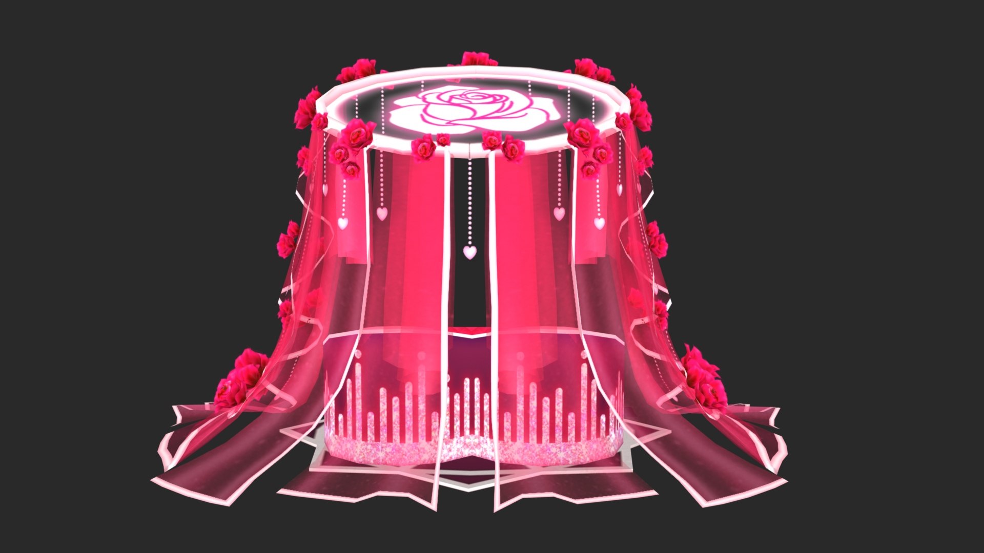 Romantic Love Bed Rigged Animated Low Poly Model - TurboSquid 2518205