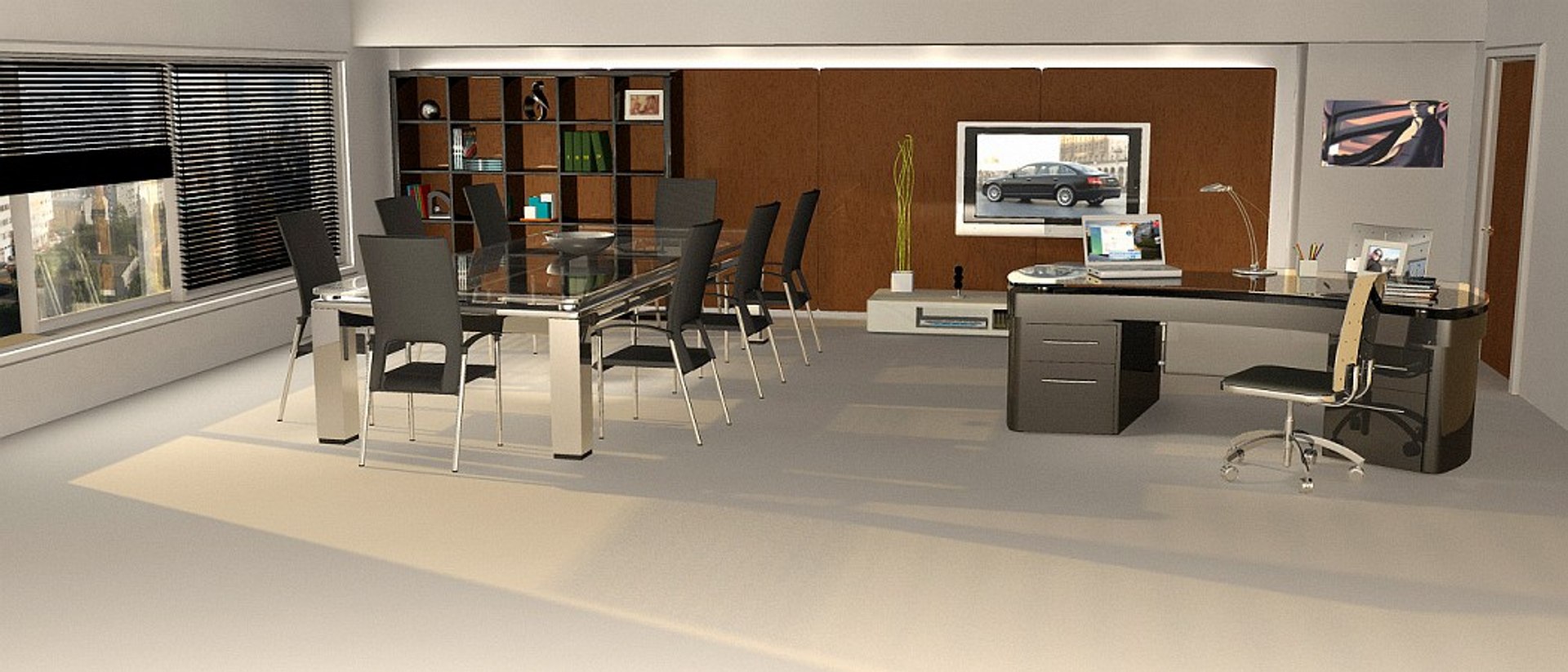3d Model Office
