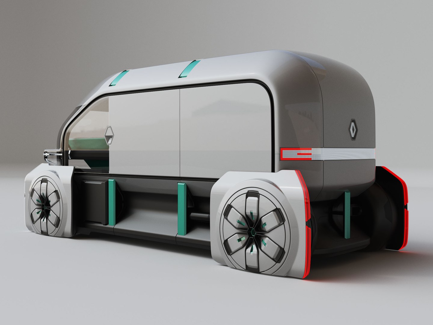 Renault EZ PRO Concept 2018 Model - TurboSquid 2167091